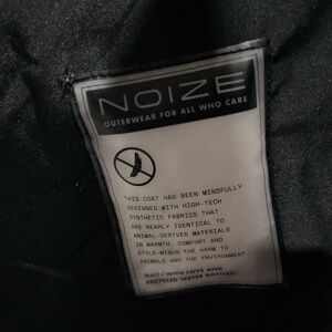 Noize | Jackets & Coats | Noize Brown Puffer Jacket With Black Faux Fur ...